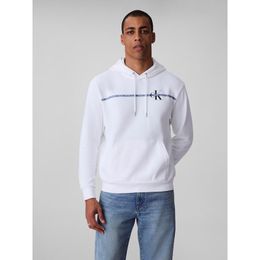 Calvin Klein Herren Kapuzensweatshirt &raquo;400GSM TRRY SPRTSWR&laquo;, Mit Rundhalsausschnitt wei&szlig; XXL