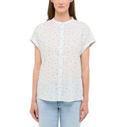 Mustang Kurzarmbluse &raquo;Damen Style Coral Springs&laquo; Bunt 12743 44 44 Lockerer Schnitt