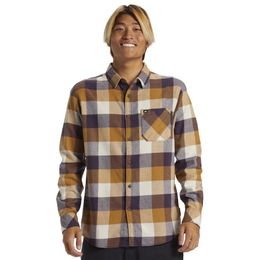 Quiksilver Langarmhemd »Motherfly« Bone Brown Motherfly Flannel XL - US-Größen US-Größen XL Material: Gebürsteter Flanellstoff aus...