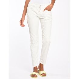 Gang Relaxhose »Hosen Relaxed 94GERDA« white tofu bijou 32 - Normalgrößen Normalgrößen 32 Relaxed Fit Jeans mit tief sitzendem Schritt und...