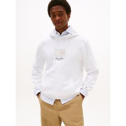 Tommy Hilfiger Hoodie »ITHACA FLAG HOODIE« White L L Kapuzensweatshirt von Tommy Hilfiger