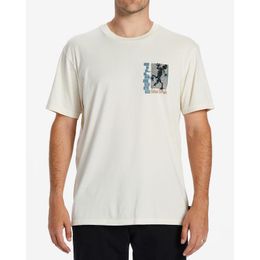 Billabong T-Shirt &raquo;Cosmic Echoes&laquo; Off White XL XL Stoff: Baumwollstoff [170 g/m2]
