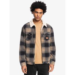 Quiksilver Sweatshirt »Deck« Tannin Deck Plaid XXL XXL Material: Polyester-Material