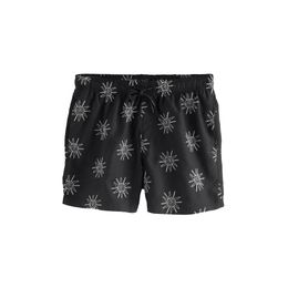 next Badeshorts Herren Größe XXXL schwarz / weiß