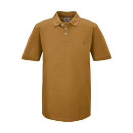 G.I.G.A. by Killtec G.I.G.A. DX BY KILLTEC Poloshirt »GS 5 MN PLSHRT GOTS« GOTS-zertifiziertes Bio-Baumwoll-Polo mit dezenter Stickerei curry XL XL Herren Polo-Shirt...