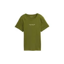 Tom Tailor T-Shirt Damen Gr&ouml;&szlig;e S hellbeige / oliv