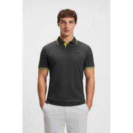 BOSS Green Poloshirt »Paul« mit Polokragen Dark Grey028 L L Poloshirt von BOSS Green Menswear