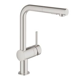 Grohe Minta K&uuml;chenarmatur, ausziehbar, schwenkbar, 30274DC0,
