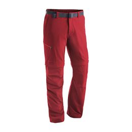 Maier Sports Funktionshose »Tajo 2« Herren Wanderhose, zipp-off Outdoor-Hose, 4 Taschen, Regular Fit rot 102 - Langgrößen Langgrößen 102 Dank...