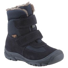 froddo Winterstiefel »LINZ WOOL TEX HIGH« Snowboot, Klettboot, Winterschuh mit Wollfutter dunkelblau 35 35 Hoher Klettstiefel mit...