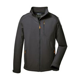 Killtec Softshelljacke &raquo;KOS 263 MN SFTSHLL JCKT&laquo; Wasserabweisende, atmungsaktive Softshelljacke mit Reflektoren anthra XL XL Herren Softshelljacke...