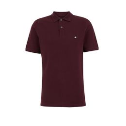 WE Fashion Shirt Herren Gr&ouml;&szlig;e S aubergine / wei&szlig;