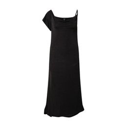 MONKI Kleid Damen Größe 42 schwarz Winterkleid