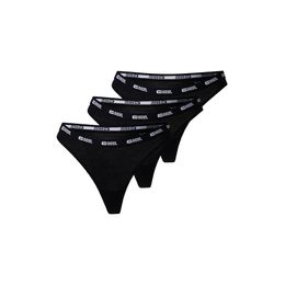 Diesel String 'STARS' Damen Größe L schwarz / weiß