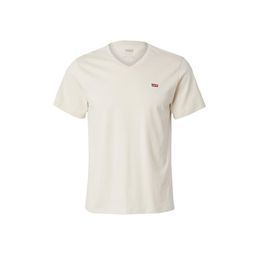 Levi's LEVI'S T-Shirt 'Housemark V-Neck Tee' Herren Gr&ouml;&szlig;e M rot / naturwei&szlig;