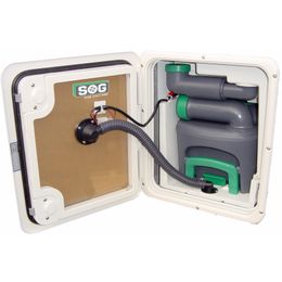 SOG I Typ D (C400) 12V Toilettenentlüftung Türvariante dunkelgrau - Toilettenentlüftungen & Zubehör