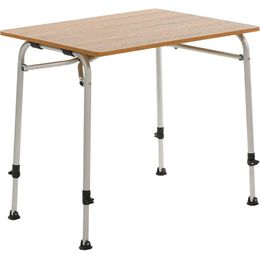 Travellife Sorrento Campingtisch klappbar Braun 80 x 60 cm - Klapptische