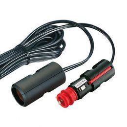 Procar 12V / 24V Verlängerungskabel für Zigarettenanzünder/ Autostecker 4 m - 12 / 24 V Verlängerungen