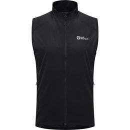 Jack Wolfskin Prelight Stride Vest Damen Outdoor-Weste schwarz S - Damenjacken