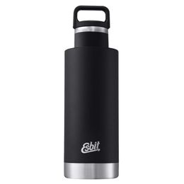 Esbit Sculptor Edelstahl Isolierflasche 750 ml schwarz - Isolierflaschen & Isobeh&auml;lter