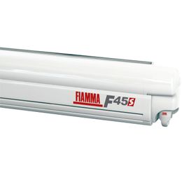 Fiamma F45s Wandmarkise 400 cm (Polar White / Royal Grey) - Kassettenmarkisen