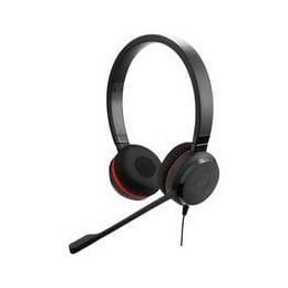 Jabra Evolve 20 SE, Headset schwarz, Microsoft Teams-Version, USB-C und USB-A, Stereo