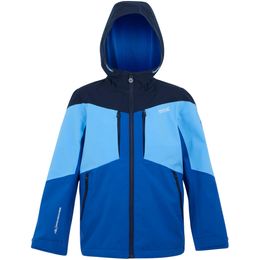 Regatta Highton VI Kinderjacke wasserdicht blau 140 - Kinderjacken
