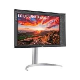 LG 27UP850K-W, LED-Monitor 68.6 cm (27 Zoll), silber/schwarz, UltraHD/4K, IPS, USB-C