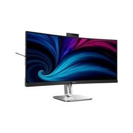 Philips 34B2U6603CH, LED-Monitor 86.36 cm (34 Zoll), dunkelgrau/silber, VA, KVM, HDMI, DisplayPort, Thunderbolt, USB, HDR, Curved, 120Hz Panel