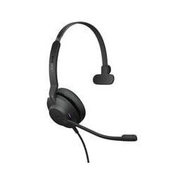 Jabra Evolve2 30 SE, Headset schwarz, Microsoft Teams-Version, USB-C und USB-A, Mono