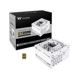 Thermaltake Toughpower GT Snow 1200W, PC-Netzteil wei&szlig;, 2x 12-Pin High Power GPU, 5x PCIe, Kabelmanagement, 1200 Watt