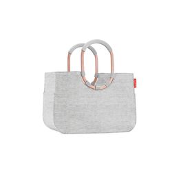 Reisenthel Shoppingtasche grau Polyester,Kunststoff,Metall Ma&szlig;e (cm): B: 40 H: 26 T: 20.0 &raquo; M&ouml;bel Kraft