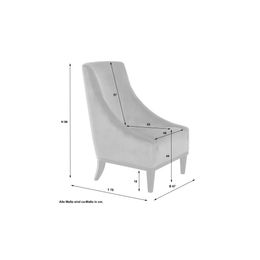 Max Winzer Sessel Lina t&uuml;rkis/petrol Ma&szlig;e (cm): B: 67 H: 96 &raquo; M&ouml;bel Kraft