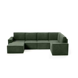 M&ouml;bel Kraft Wohnlandschaft Orto gr&uuml;n Ma&szlig;e (cm): B: 311 H: 93 &raquo; M&ouml;bel Kraft