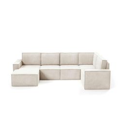 M&ouml;bel Kraft Wohnlandschaft Orto beige Ma&szlig;e (cm): B: 311 H: 93 &raquo; M&ouml;bel Kraft