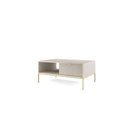 M&ouml;bel Kraft Couchtisch beige Ma&szlig;e (cm): B: 104 H: 46 &raquo; M&ouml;bel Kraft
