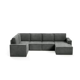 M&ouml;bel Kraft Wohnlandschaft Orto grau Ma&szlig;e (cm): B: 311 H: 93 &raquo; M&ouml;bel Kraft