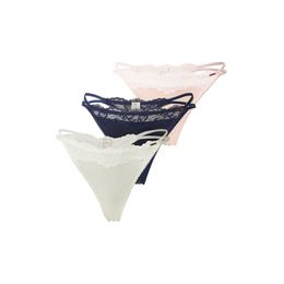Dorina String Damen Gr&ouml;&szlig;e M dunkelblau / puder / wei&szlig;