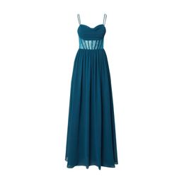 Mascara Abendkleid Damen Größe 44 petrol Winterkleid