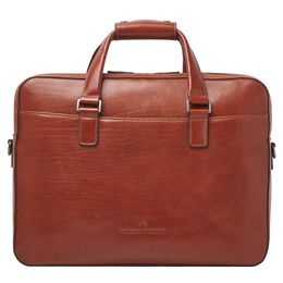 Castelijn & Beerens Castelijn & Beerens Document Bag 'Paul' male Brown size One Size