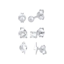 Elli Schmuckset Damen Gr&ouml;&szlig;e One Size silber
