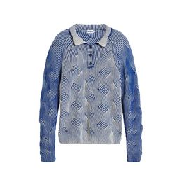 Desigual Pullover Herren Gr&ouml;&szlig;e L rauchblau / kobaltblau