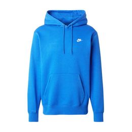 Nike Sportswear Sweatshirt 'CLUB' Herren Größe XL azur / weiß
