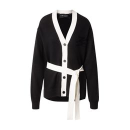 K by KARL LAGERFELD Karl Lagerfeld Knit Cardigan female Black size L