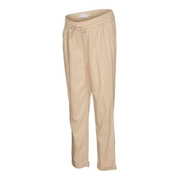MAMALICIOUS Umstand Hose 'MLBeach' Damen Gr&ouml;&szlig;e 42 beige