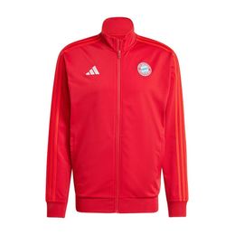 adidas Performance Athletic Zip-Up Hoodie 'Fcb Dna' male Red size XS