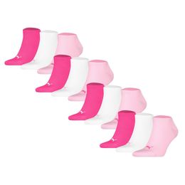 Puma Socken Damen Gr&ouml;&szlig;e 39/42 pink / rosa / wei&szlig;