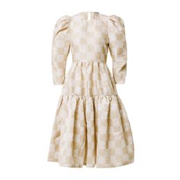 Stella Nova Kleid 'Adrielle' Damen Größe 44 beige / hellbeige Winterkleid