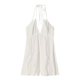 Bershka Jumpsuit female White size M