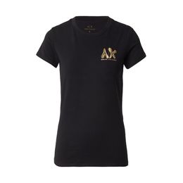 Armani Exchange T-Shirt Damen Gr&ouml;&szlig;e M gold / schwarz